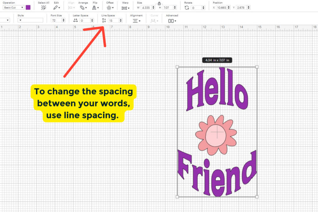 How to Warp Text in Cricut Design Space - Print Cut Craft