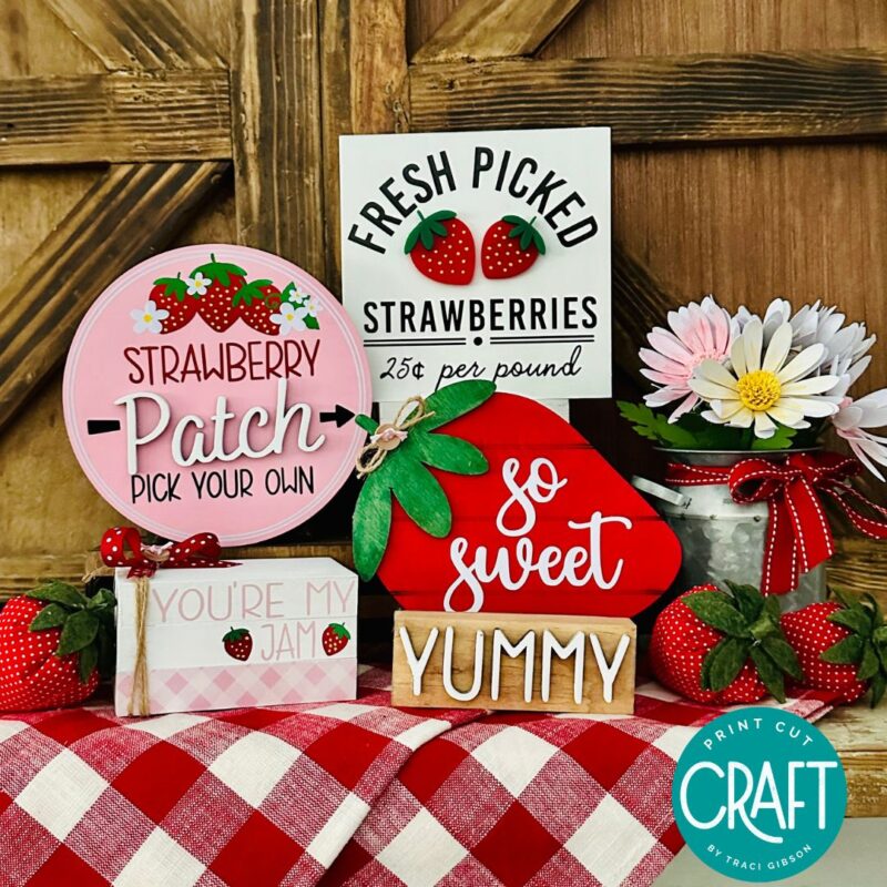 Berry Patch Supply List - Print Cut Craft