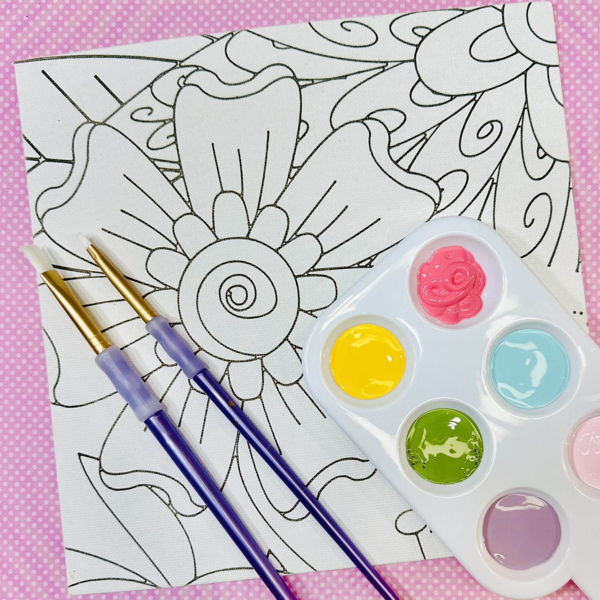 Infusible Ink DIY Paint Canvas - Print Cut Craft