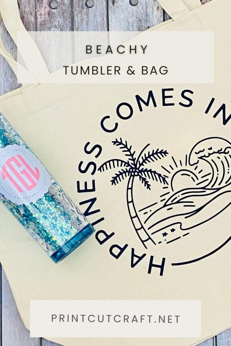 Summer Fun Tote and Tumbler - Print Cut Craft