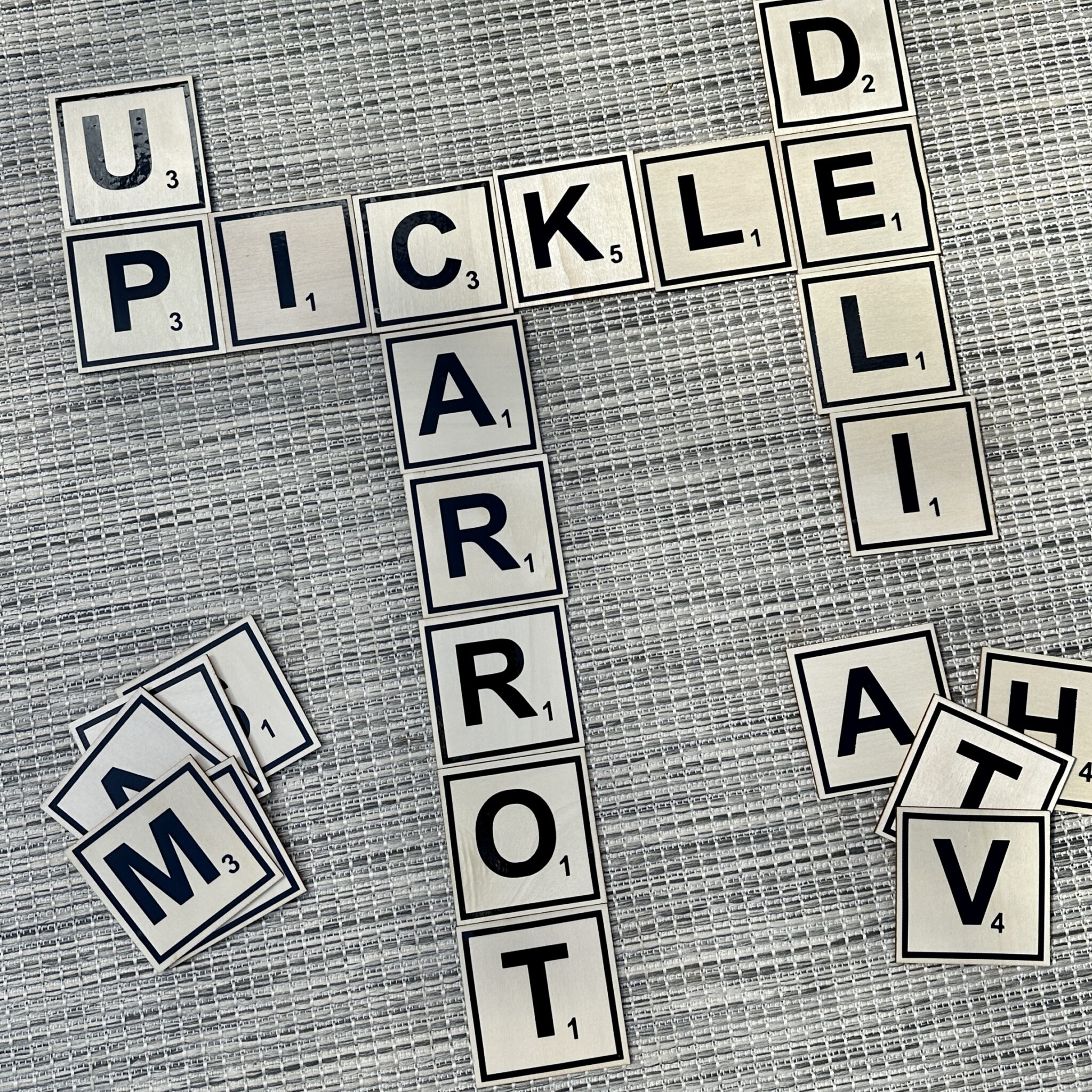 Scrabble Yard Tiles - Print Cut Craft
